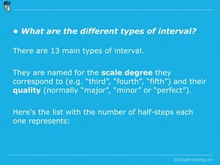The 5-Minute Guide to Interval Ear Training | PDF
