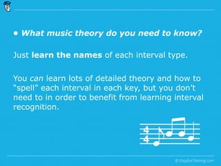 The 5-Minute Guide to Interval Ear Training | PPT