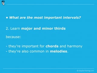 The 5-Minute Guide to Interval Ear Training | PDF