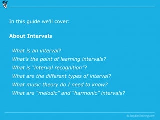 The 5-Minute Guide to Interval Ear Training | PPT