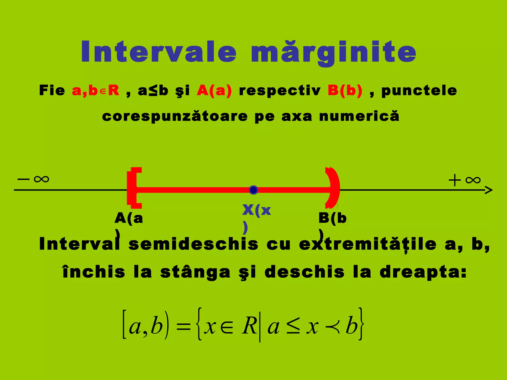 Intervale numere reale | PPT