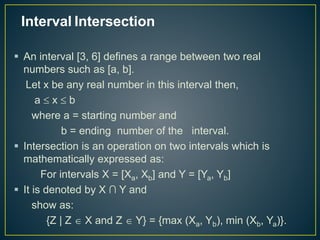 Interval intersection | PPTX