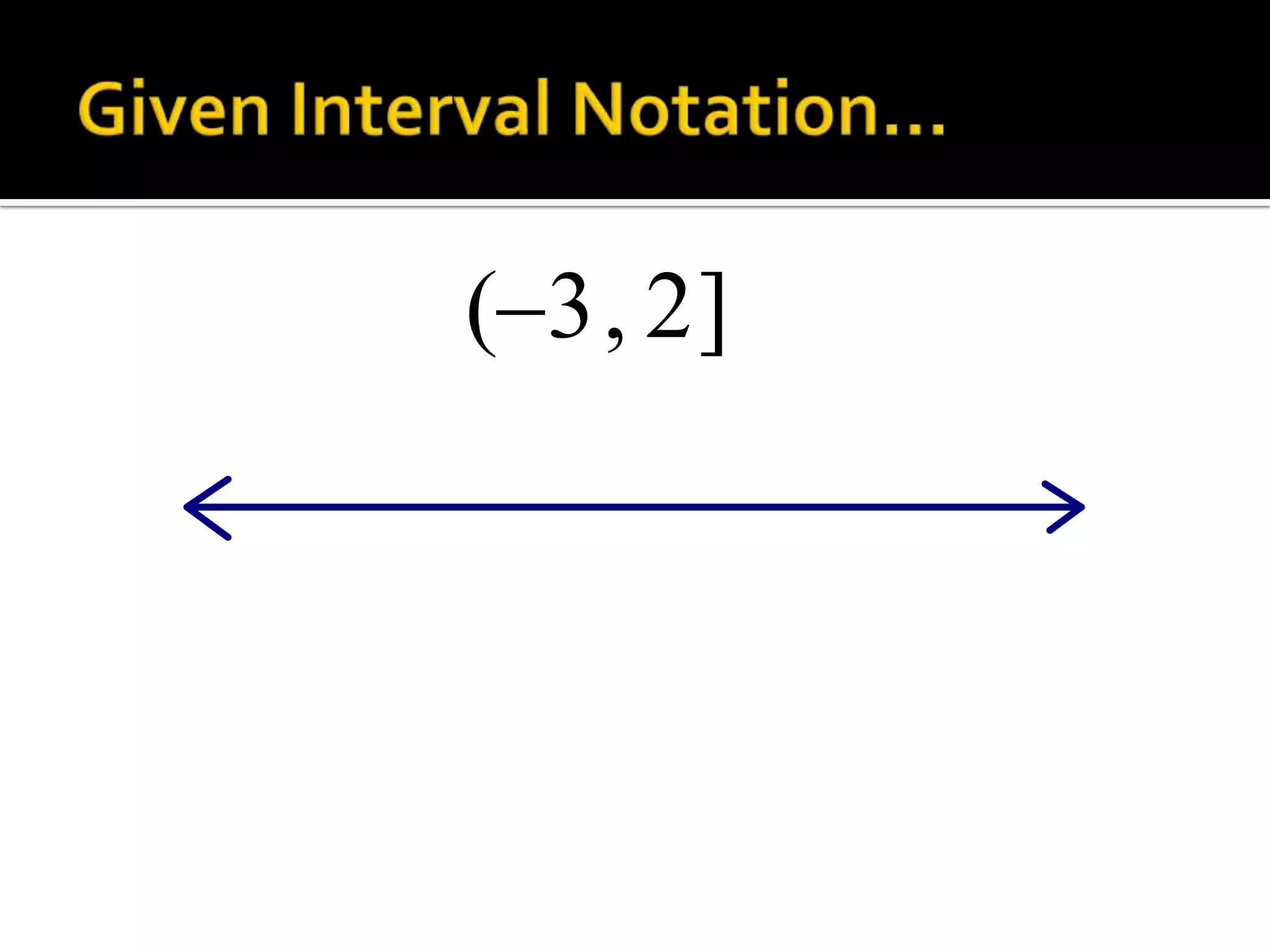 Interval notation | PPTX