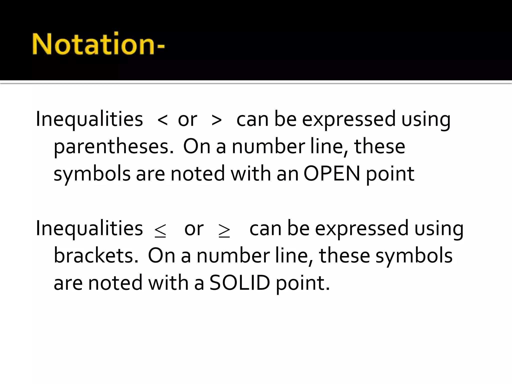 Interval notation | PPTX