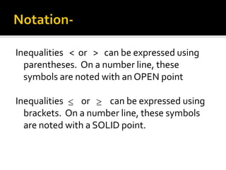 Interval notation | PPTX