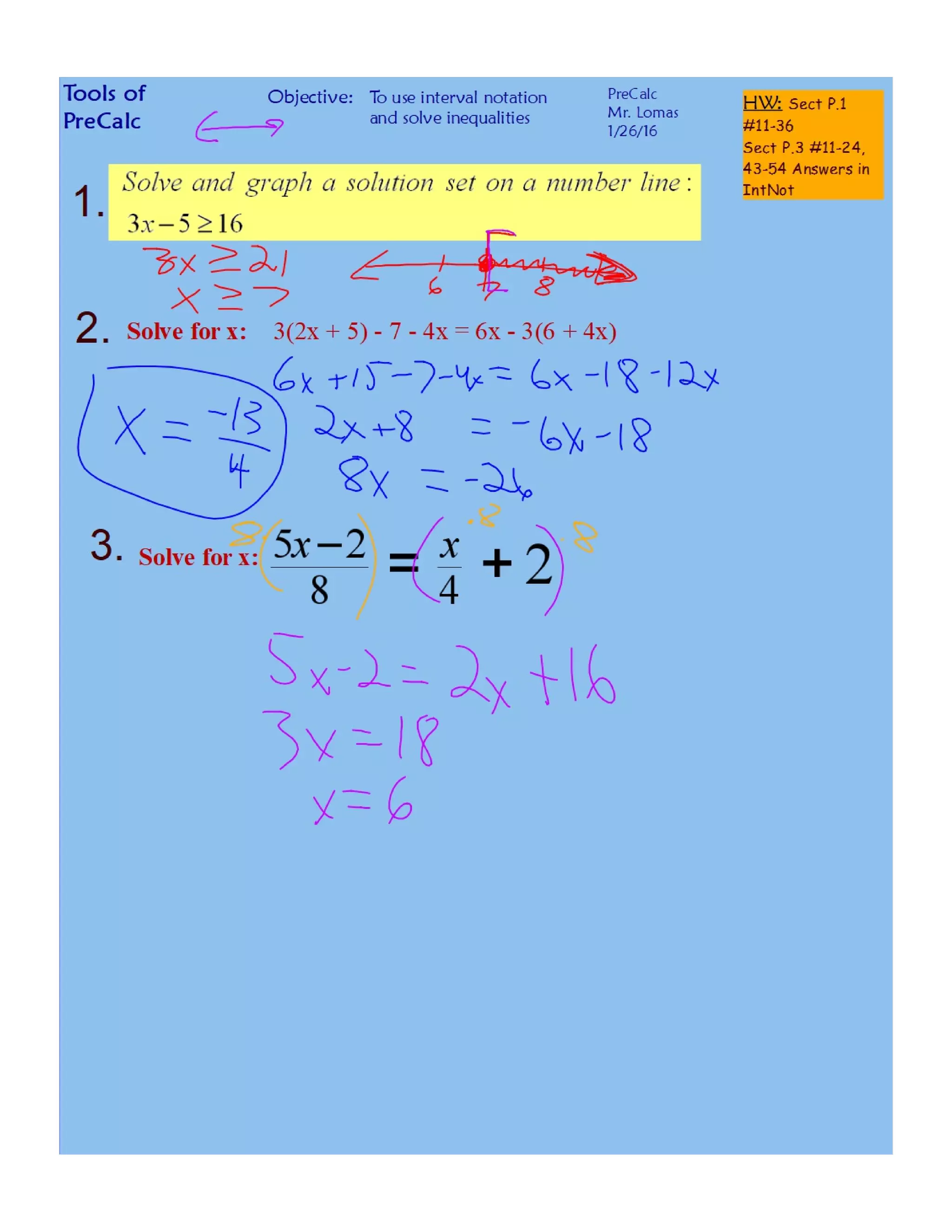 Interval Notation Pdf