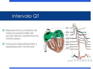 Intervalo QT: Medición, patología y tratamiento | PDF