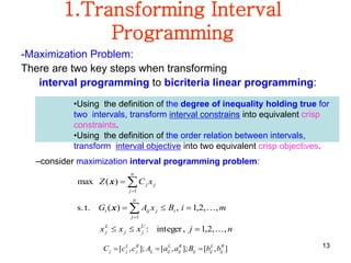 Interval programming | PDF