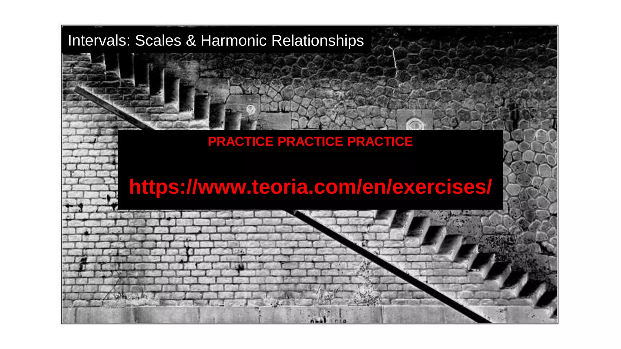 Intervals & Harmonic Relationships | PPTX