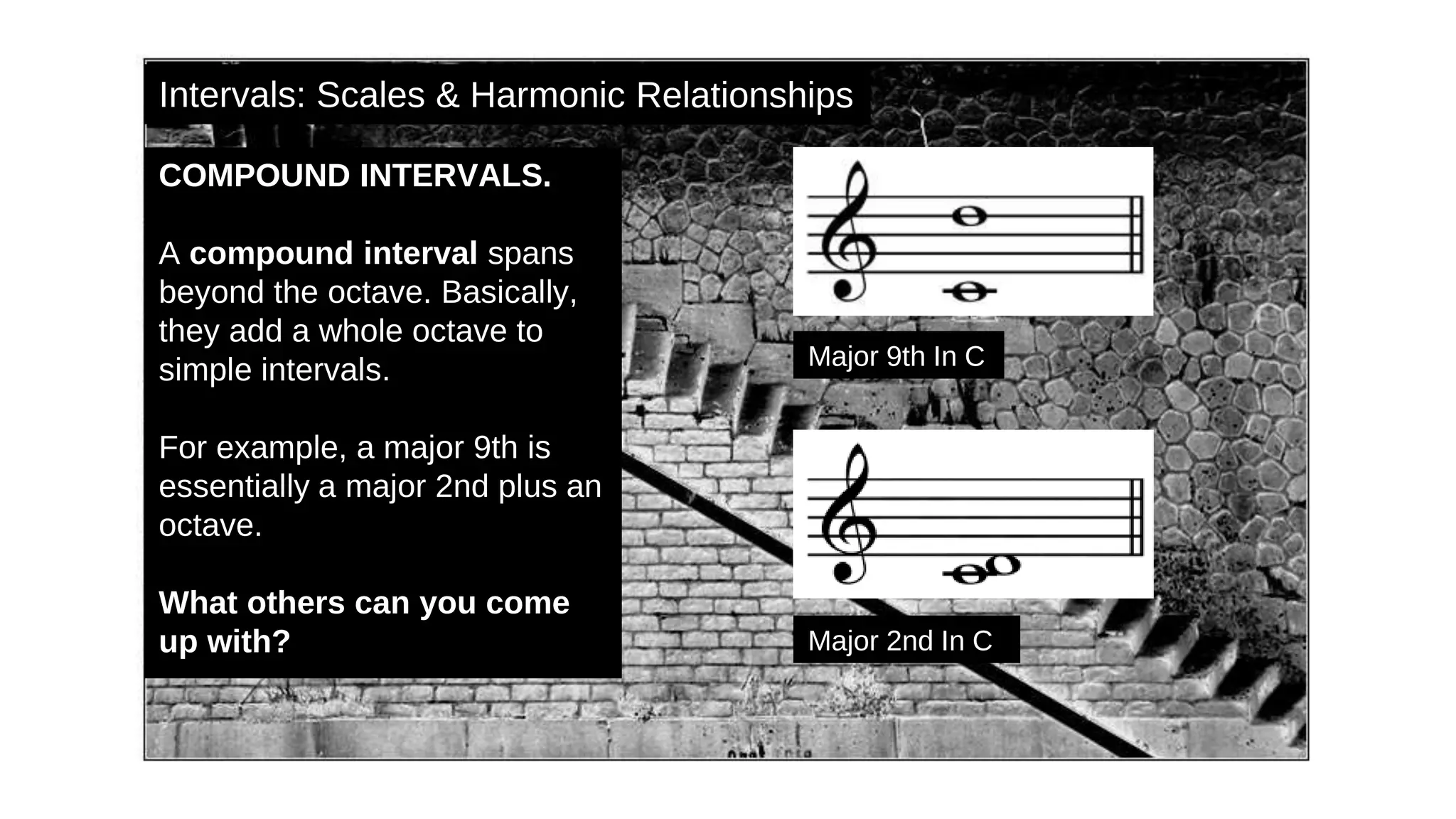Intervals & Harmonic Relationships | PPTX
