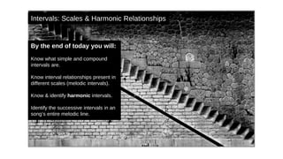 Intervals & Harmonic Relationships | PPTX