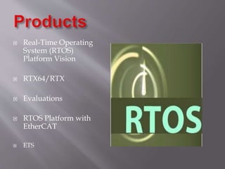 IntervalZero RTOS Services Provider in USA.pptx