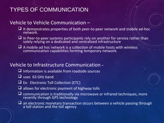 Inter vehicle communication | PPT