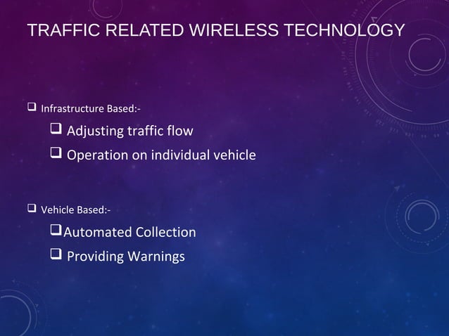 Inter vehicle communication | PPT | Computer Networking | Computing