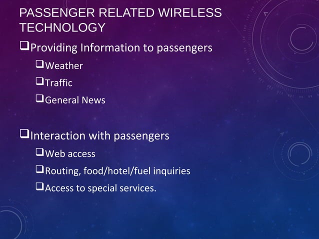 Inter vehicle communication | PPT | Computer Networking | Computing