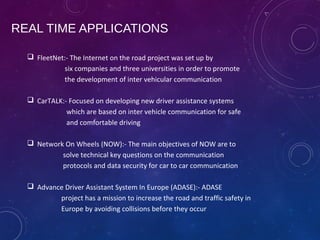 Inter vehicle communication | PPT