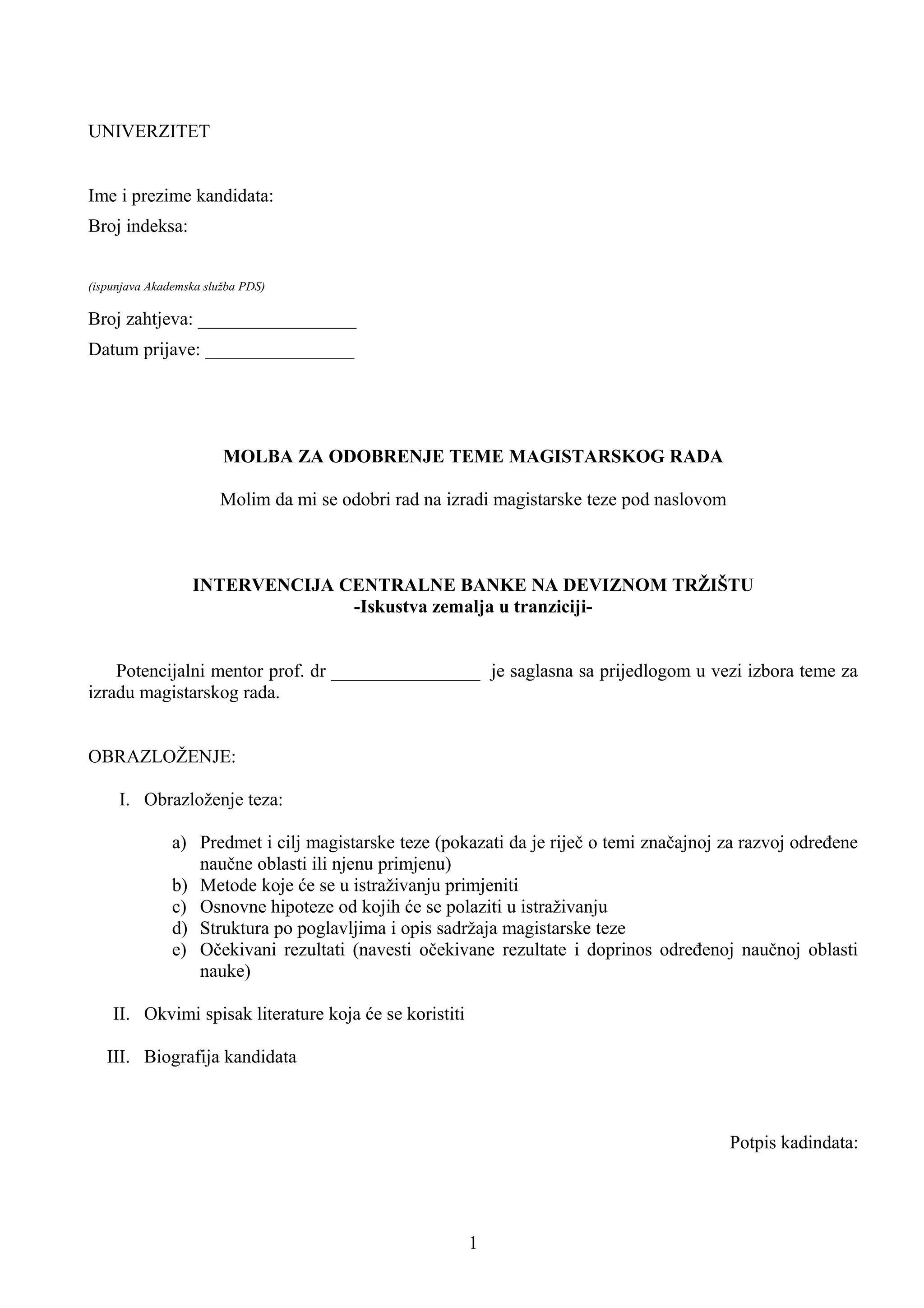 Intervencija centralne banke na deviznom trzistu iskustva zemalja u ...