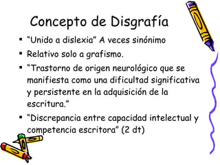 Intervencion disgrafia alumnos | PPT