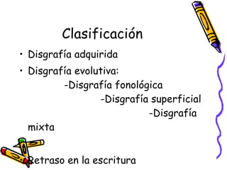 Intervencion disgrafia alumnos | PPT