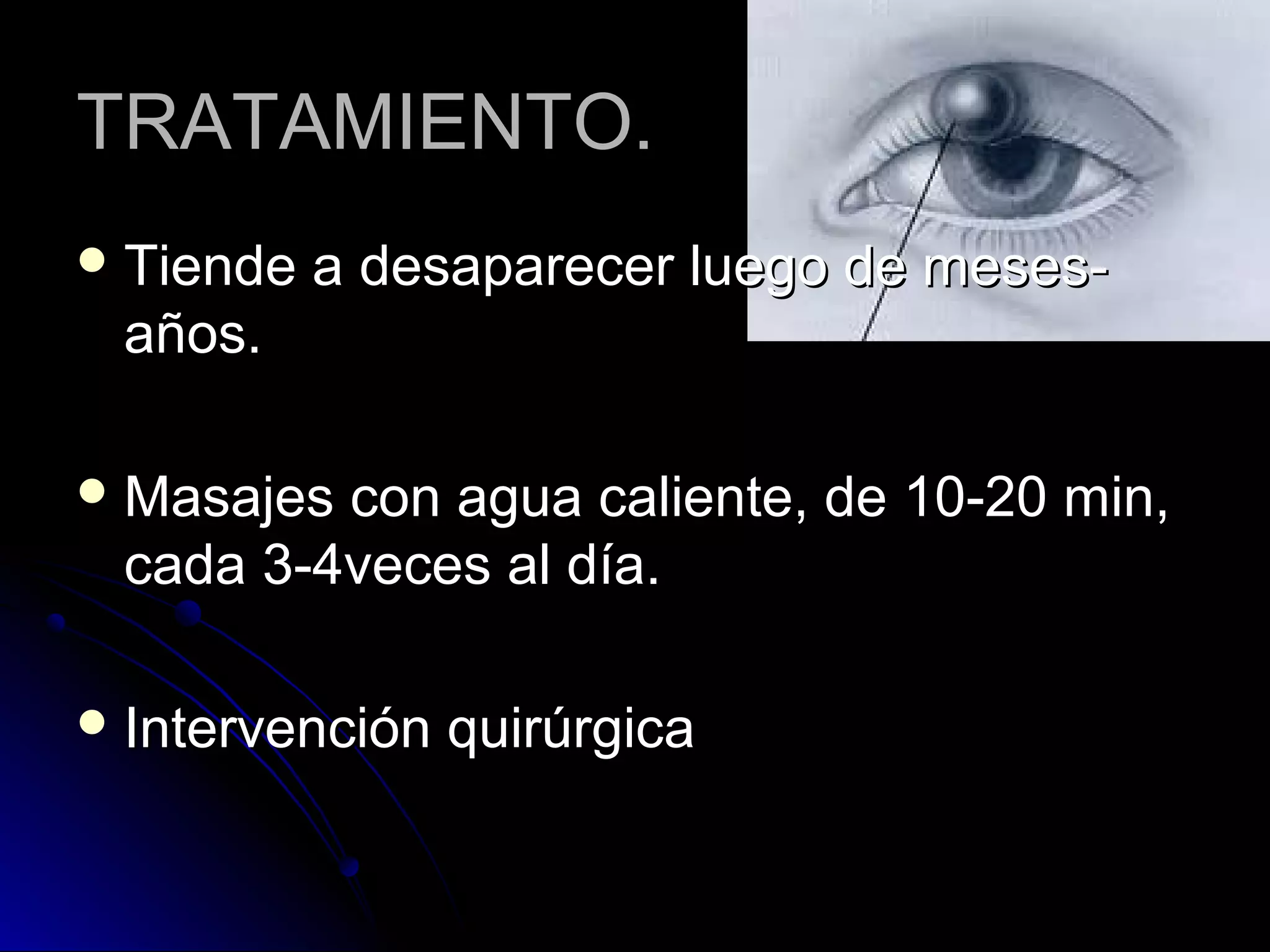 INTERVENCIÓN QUIRURGICA DE CATARATA , CHALAZION , PTERIGIÓN | PPT