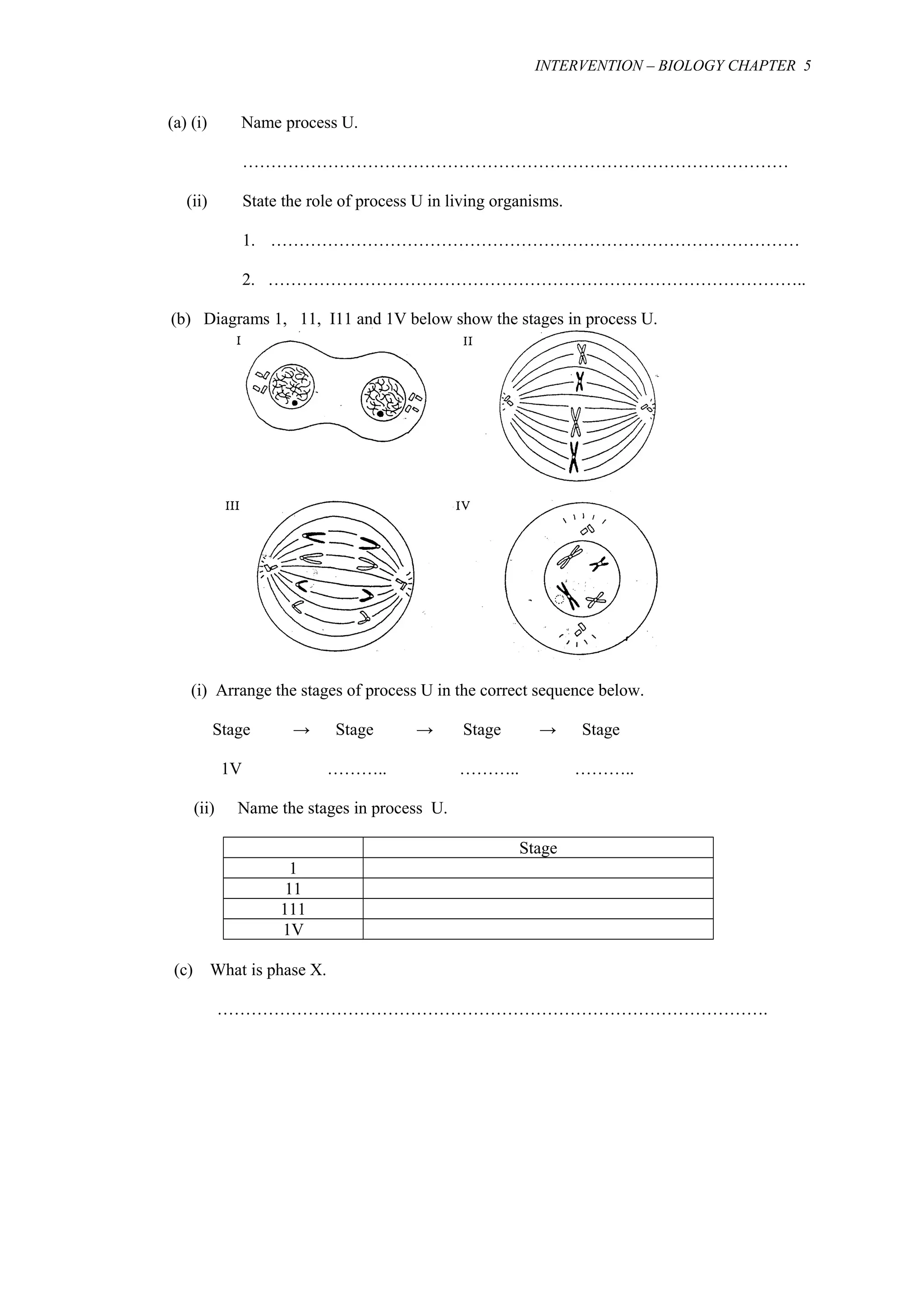 Intervensi biology Form 4 chapter 5 | PDF
