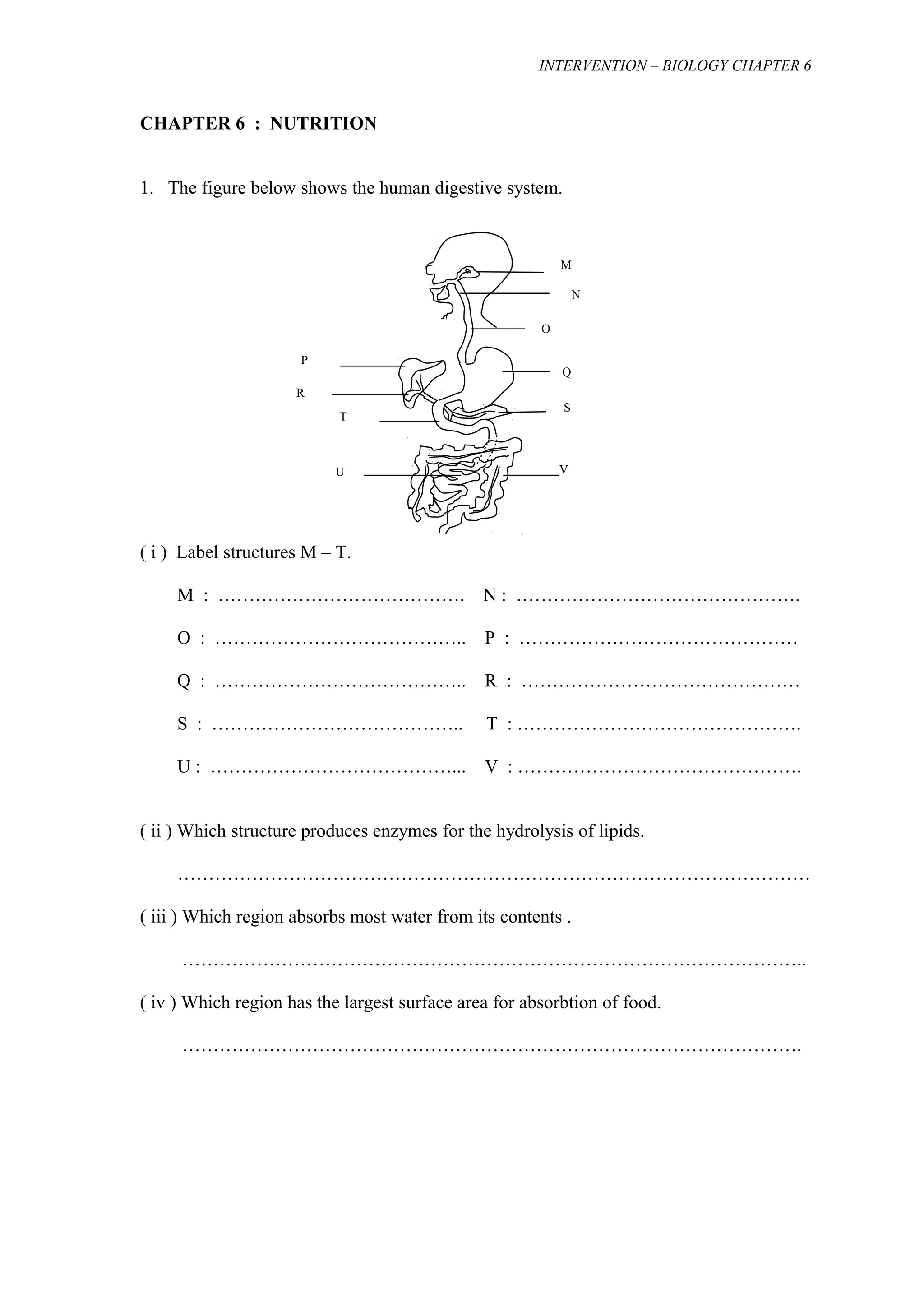 Intervensi biology Form 4 chapter 6 | PDF