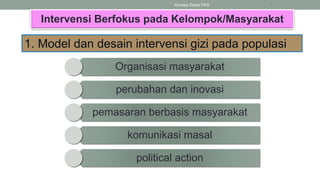 Intervensi individu dan kelompok | PPTX