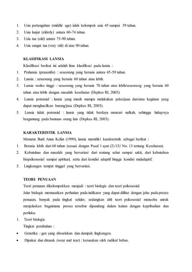 Intervensi khusus pada lanjut usia | DOCX