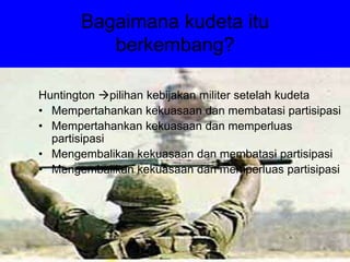 Intervensi militer dalam politik | PPT | Free Download