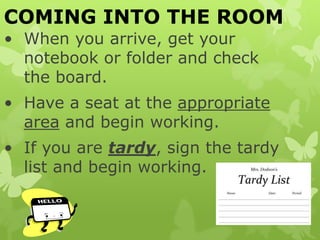 Classroom Rules & Procedures | PPT | Free Download