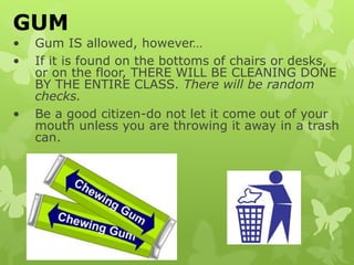Classroom Rules & Procedures | PPT | Free Download