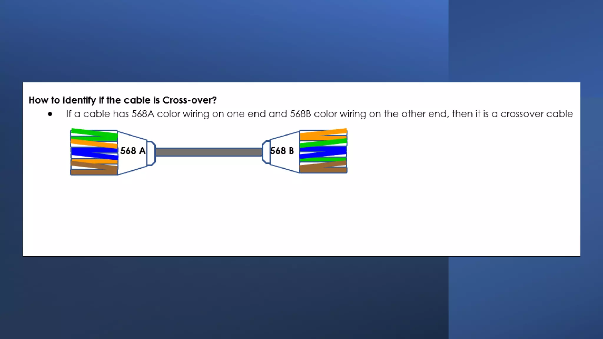 Materials and tools used for making Ethernet cables | PPTX