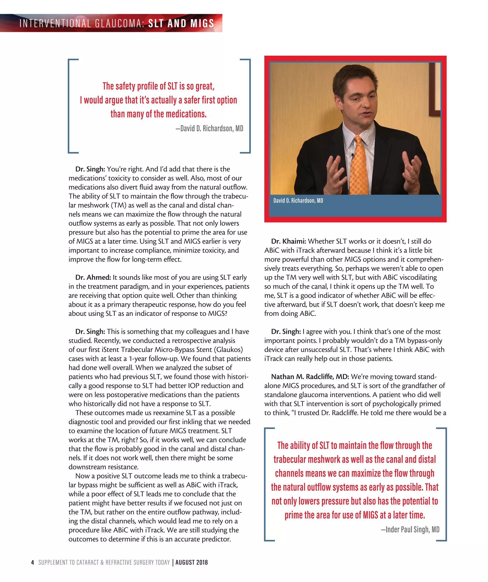 Interventional Glaucoma: SLT and MIGS | PDF