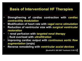 Interventional heart failure therapy | PPT