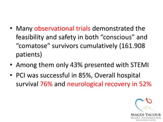 Interventional management of out hospital cardiac arrest | PPT