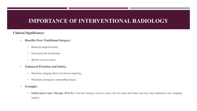 Interventional Radiology Procedures.pptx | Lung and Respiratory Health ...