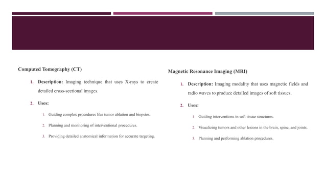 Interventional Radiology Procedures.pptx | Lung and Respiratory Health ...