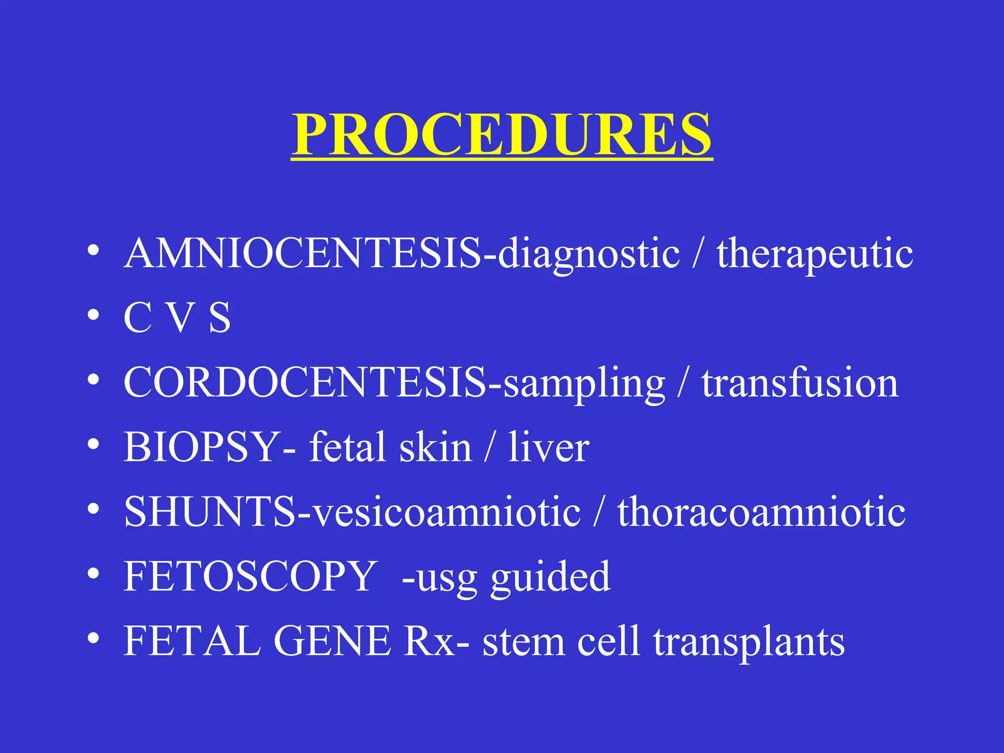 Interventional ultrasound in obstetrics dr rabi | PPT