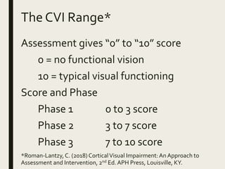 Intervention for Children with CVI | PPT