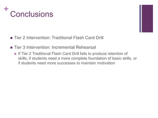 Interventions in a Flash | PPT