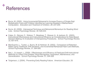 Interventions in a Flash | PPT