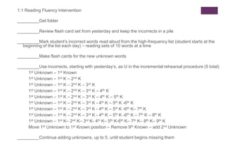 Interventions in a Flash | PPT