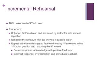 Interventions in a Flash | PPT