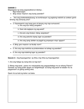 Intervention in filipino | DOCX