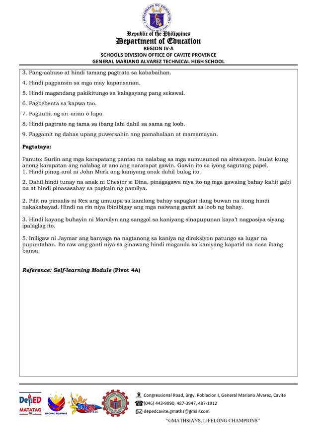 INTERVENTION MATERIALS-ESP 9 Q2 MGA BATAS NA NAKABATAY SA LIKAS BATAS MORAL reading materials.docx