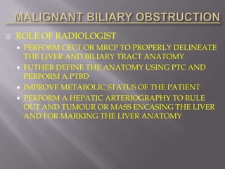Intervention radiology hepatobiliary system | PPTX