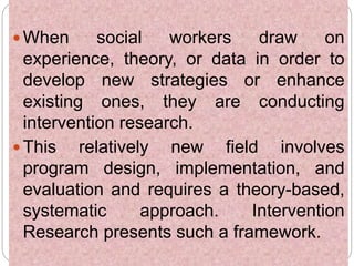 Intervention research | PPT