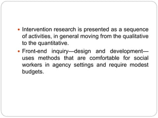 Intervention research | PPT
