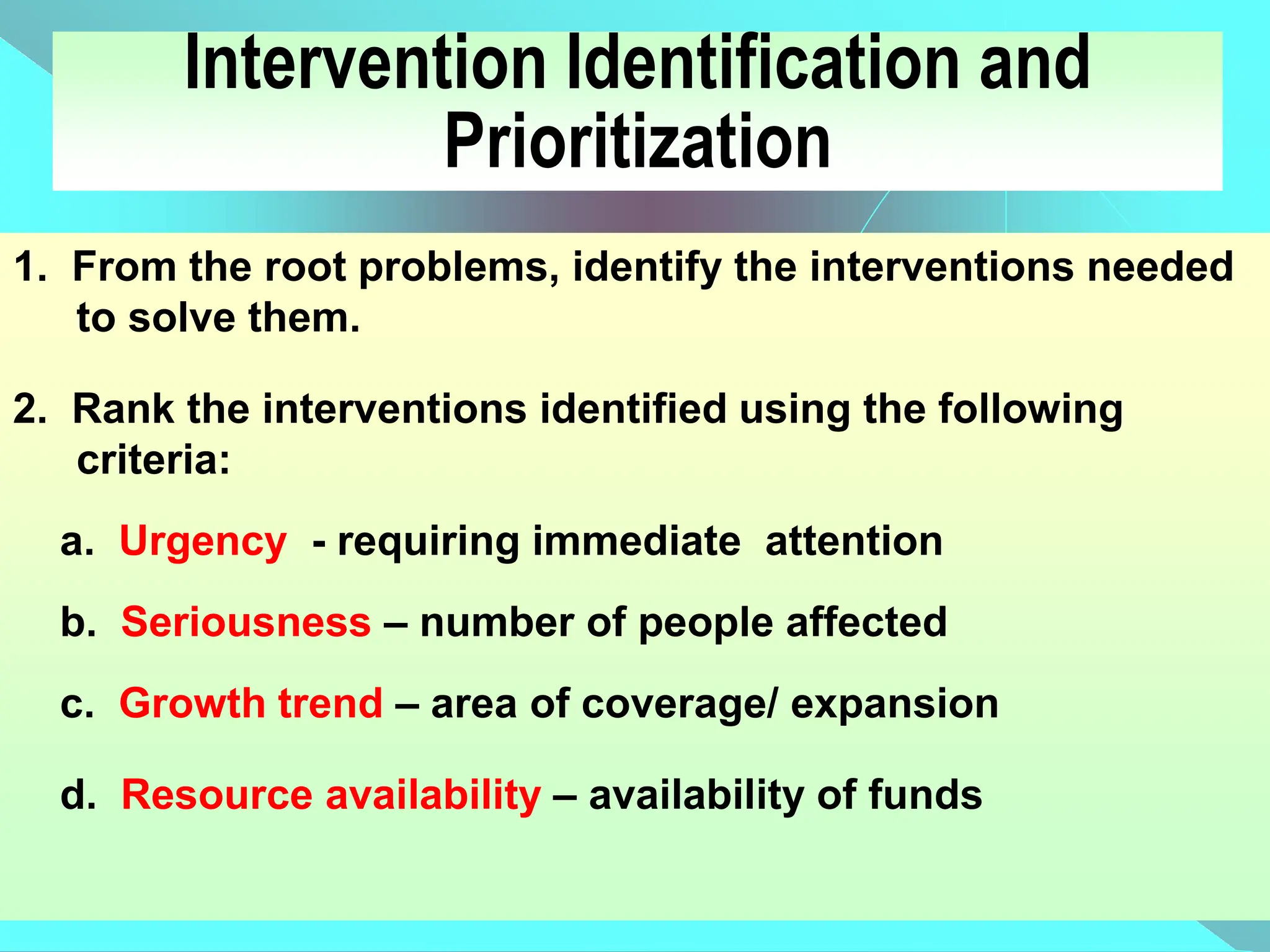Interventions Identification and Prioritization.pdf