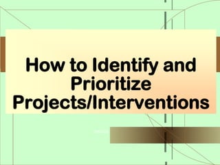 Interventions Identification and Prioritization.pdf